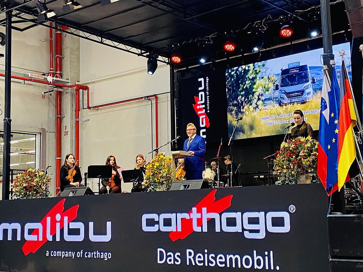 Otvoritev proizvodnega obrata v Ormožu