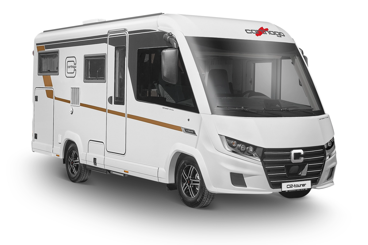 Carthago C2-tourer as an A-class motorhome from 3.5t to 4.5t