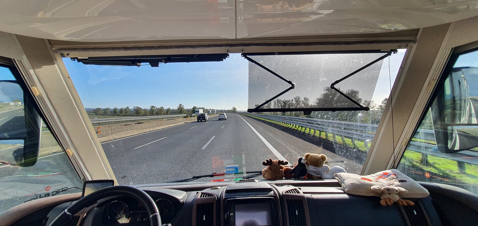 Nachrüstung für die Frontscheibe